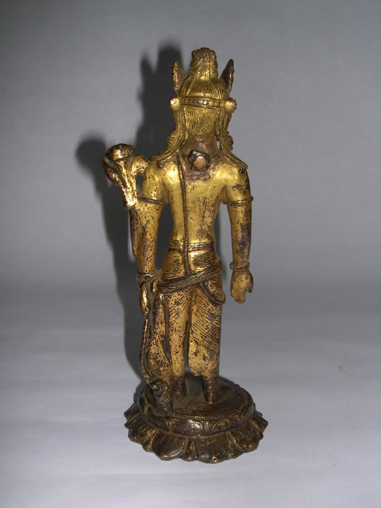 Global Nepali Museum - Bodhisattva Avalokiteśvara with lotus (Padmapani ...