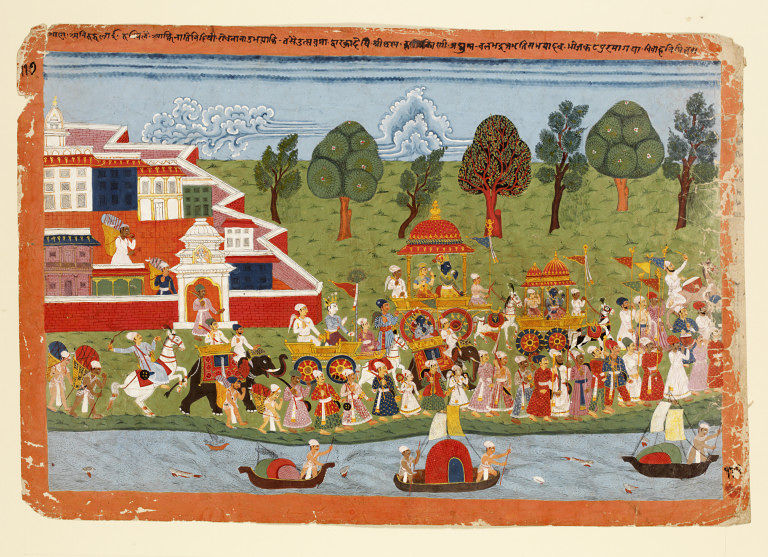 Global Nepali Museum - Krishna and Balarama | Global Nepali Museum