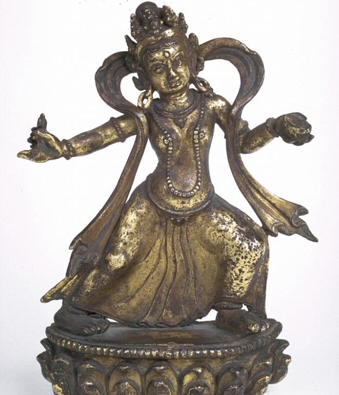 Global Nepali Museum - A dancing woman Dakini | Global Nepali Museum