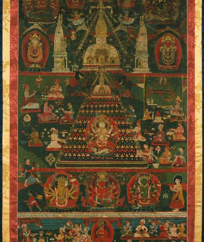 Global Nepali Museum - The laksha-chaitya ceremony at Svayambhu Stupa ...