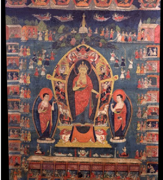 Global Nepali Museum - Dipamkara Buddha - (Standing) | Global Nepali Museum