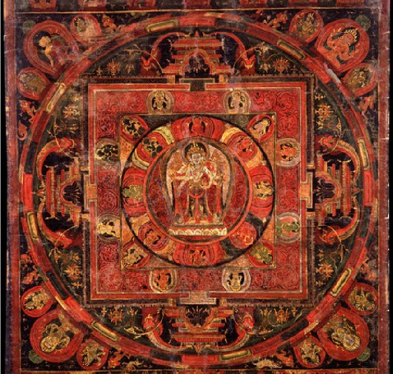 Global Nepali Museum - Mandala of Avalokiteshvara (Bodhisattva ...