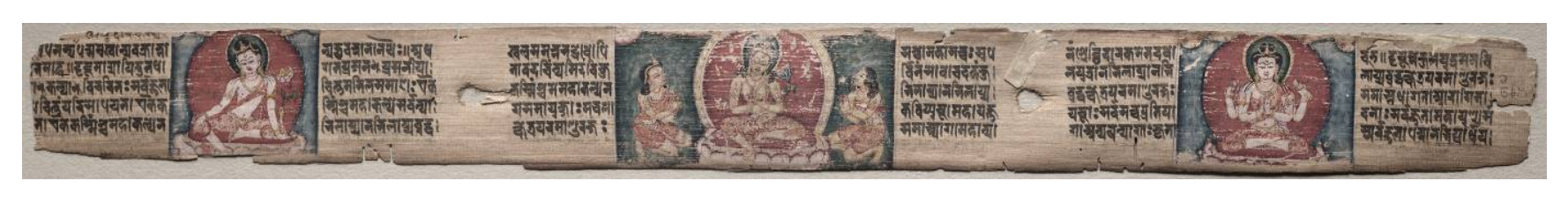 Global Nepali Museum - Folio 348 from a Gandavyuha-sutra (Scripture of ...