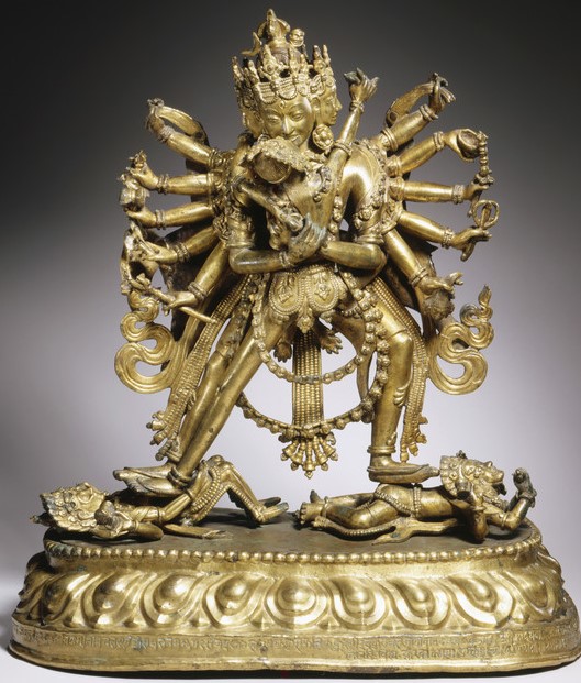 Global Nepali Museum - The Buddhist Deities Chakrasamvara and ...