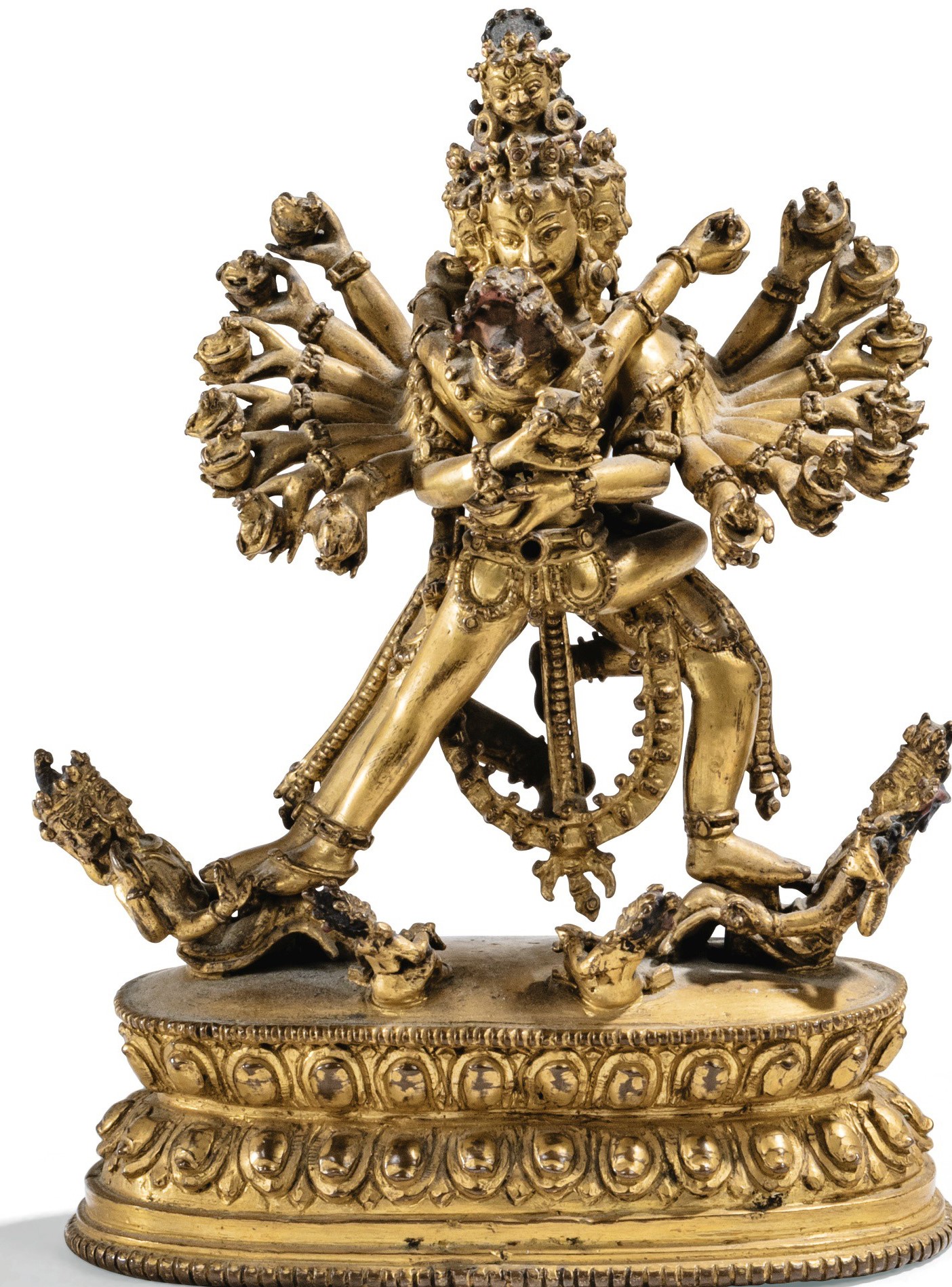 Global Nepali Museum - HEVAJRA STATUE OF COPPER ALLOY | Global Nepali ...